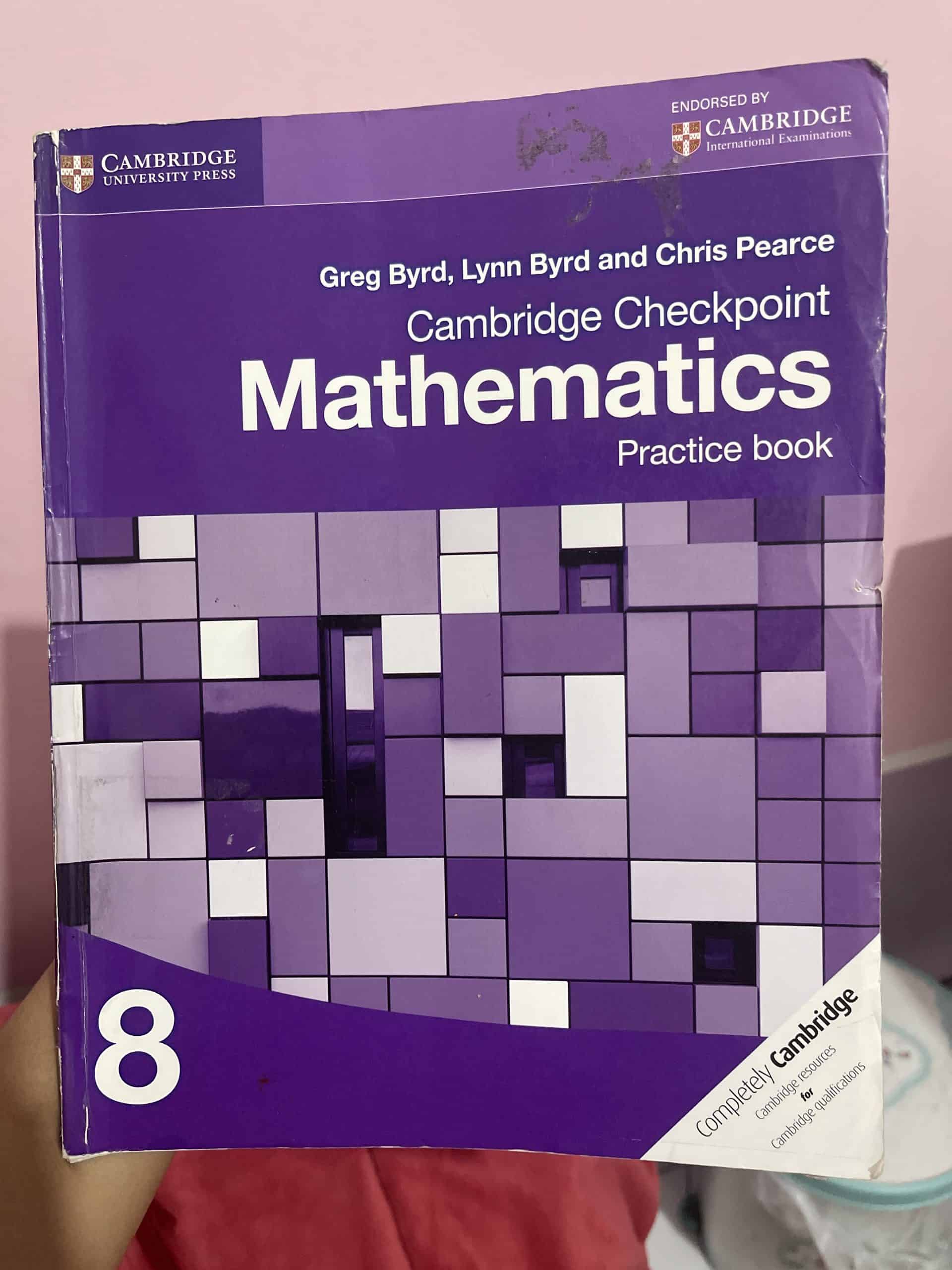 Cambridge checkpoint mathematics practice book - Alefredo Books