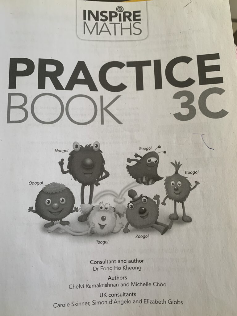 Inspire Math Practice Book 3C - Past Papers & Used Books for Sale