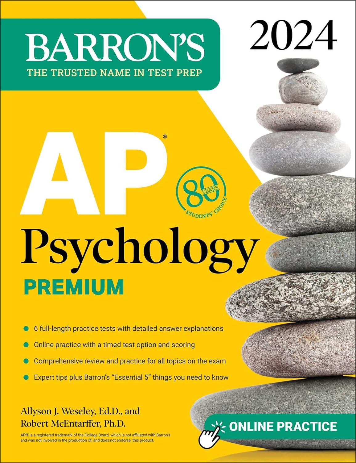 AP Psychology Premium, 2024: 6 Practice Tests + Comprehensive Review ...
