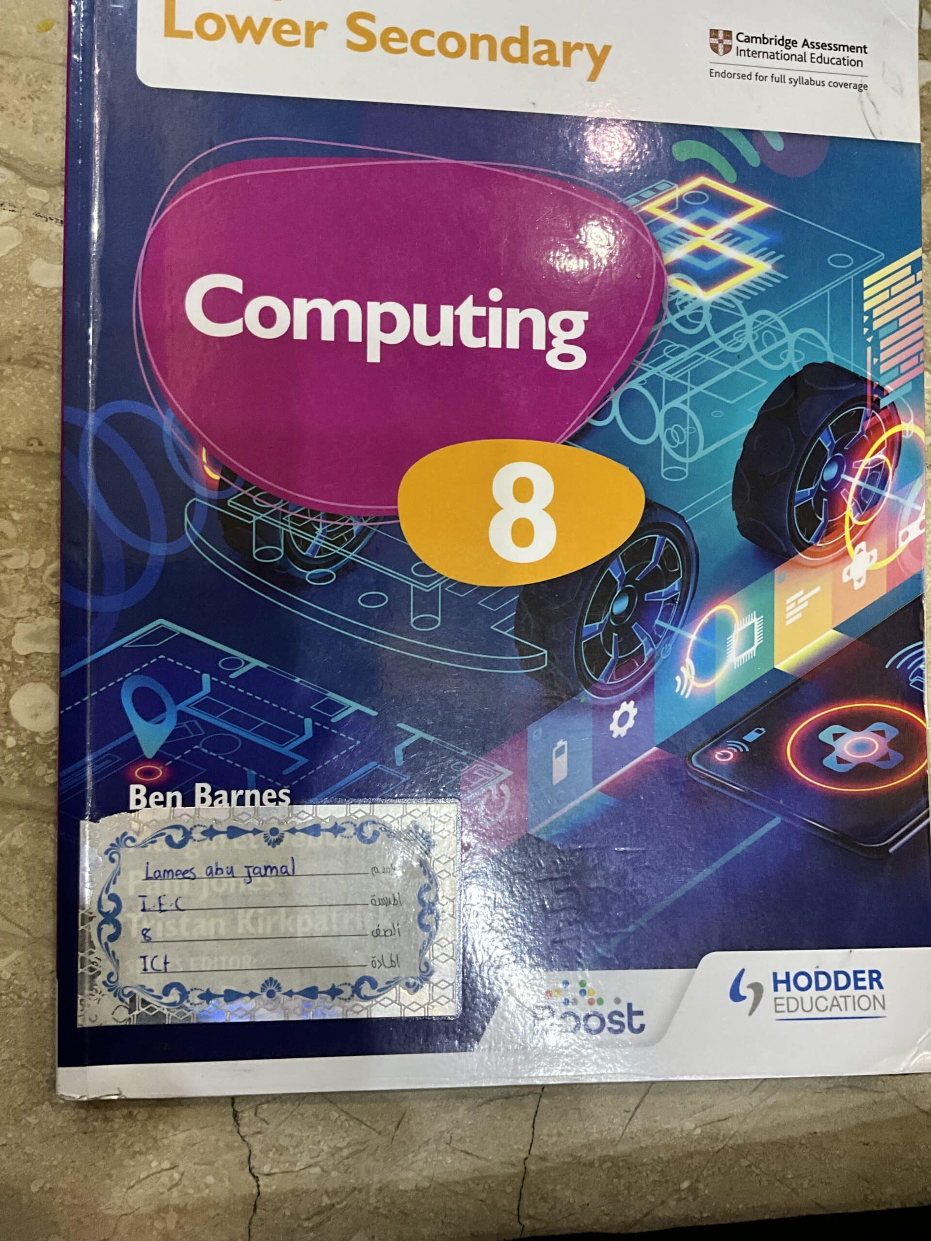Cambridge lower secondary computing - Alefredo Books