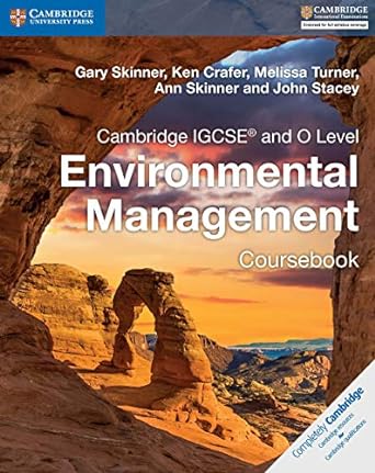 Cambridge Igcse Environmental management - Past Papers & Used Books for ...