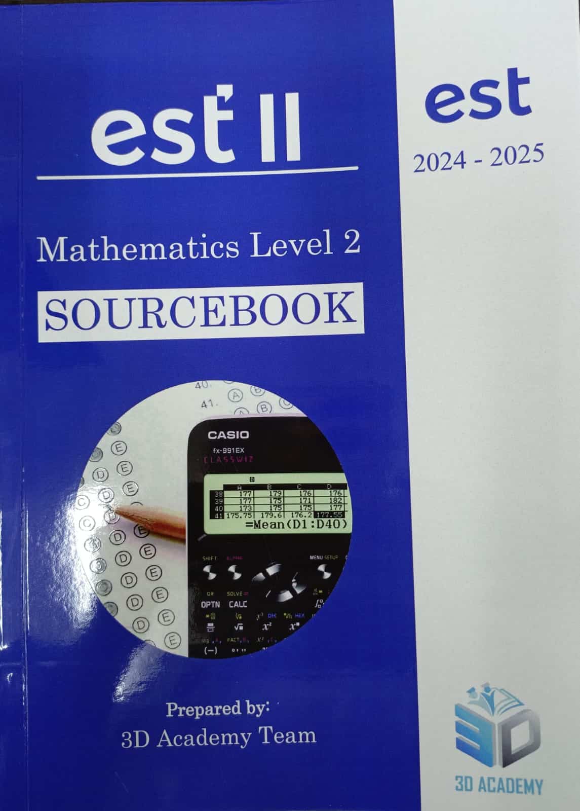 EST II Subject Test Mathematics Level 2 (Sourcebook) Dr Ahmad Bani ...