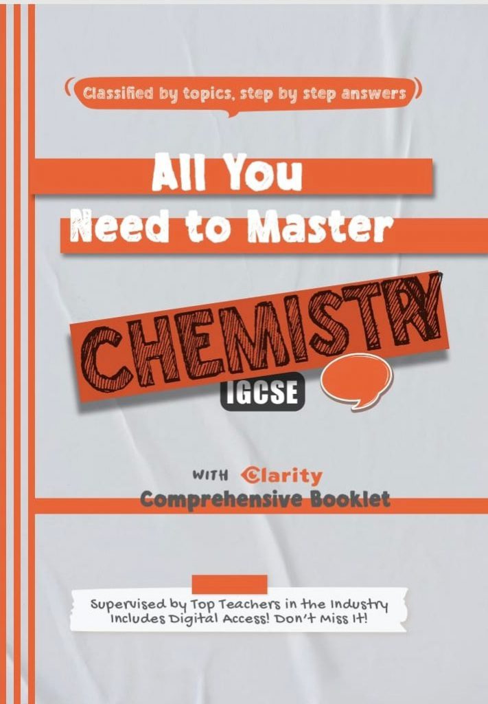 All You Need To Master Chemistry With Clarity Comprehensive Booklet ...
