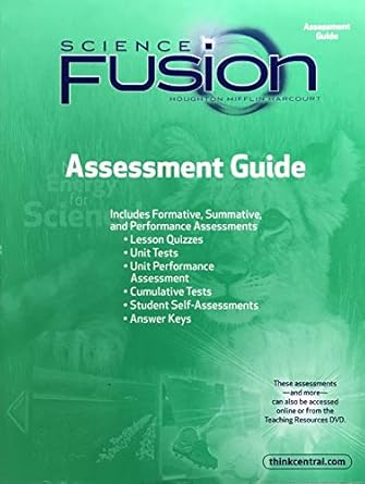 Assessment Guide Grade 1 (Sciencefusion) - Past Papers & Used Books for Sale